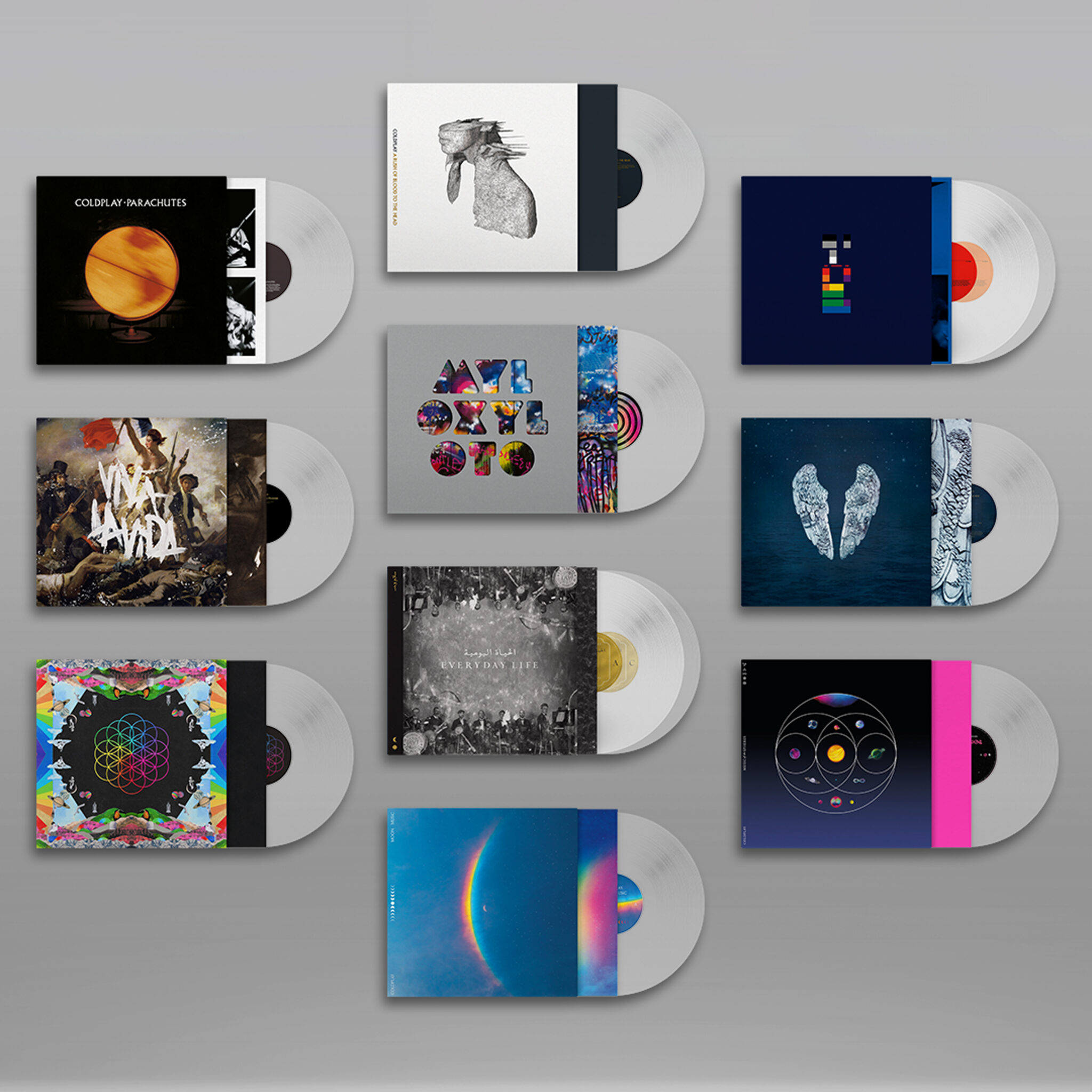 COLDPLAY TO RE-RELEASE ALBUMS ON ECORECORDS MADE FROM PLASTIC BOTTLES ...